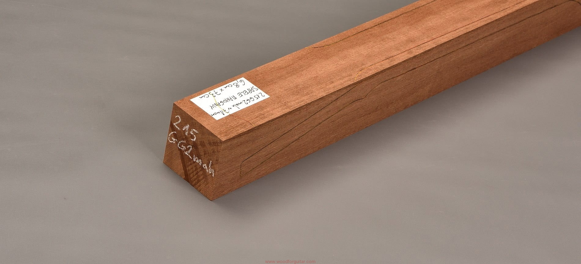 MAHOGANY guitar neck blank, 71 mm Wood For Guitar